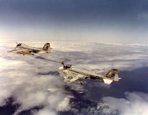 Ka 6d Intruder Refueling An A 6a Intruder In 1970s Flight