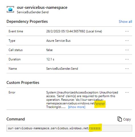 Unauthorized Access Send Claims Are Required To Perform This