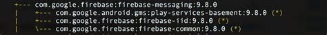 Firebase Cloud Messaging Error More Than One Library With Package Name
