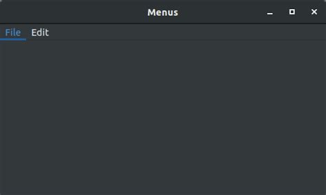 A WxWidgets Menu And MenuItems Truelogic Blog