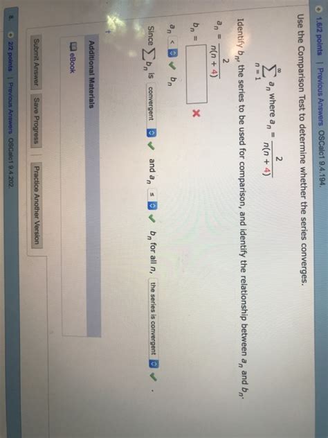 solved 1 6 2 points previous answers oscalc1 9 4 194 use