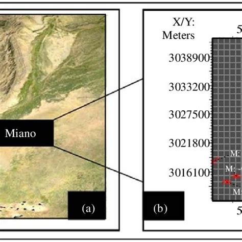 A Geographic Location Map B Base Map Of The Study Area Download Scientific Diagram