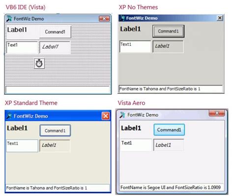 Vb6 Fontwiz The Missing Piece In Styling Your Programs Vbforums