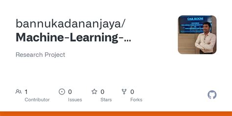 Github Bannukadananjayamachine Learning Approach To Identifying