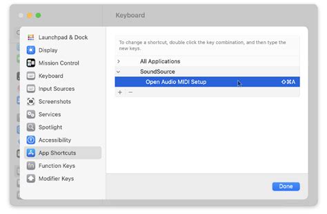 Rogue Amoeba Adding Custom Keyboard Shortcuts To SoundSource