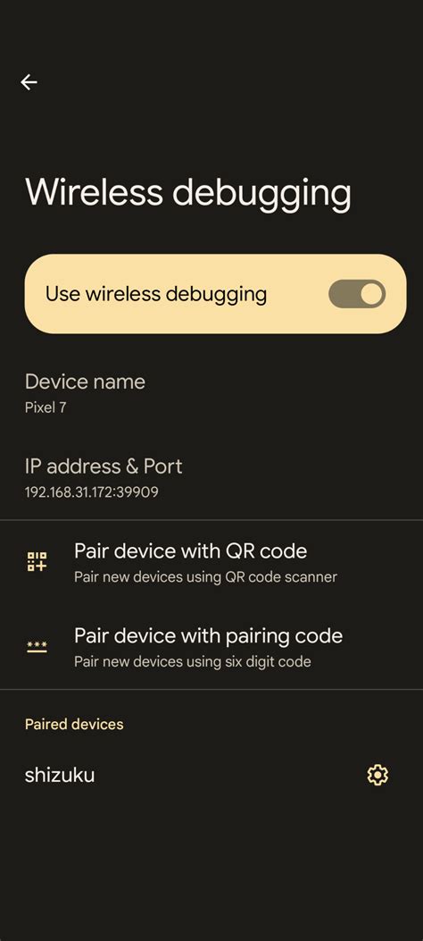 Cant Start Shizuku With Wireless Debugging On Pixel 7 After Latest