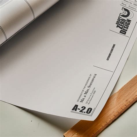 Architect Title Block Template Modern Style Autocad Editable Title Block For Interior