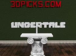 Undertale Logo 3d Models Page 1 Stlfinder