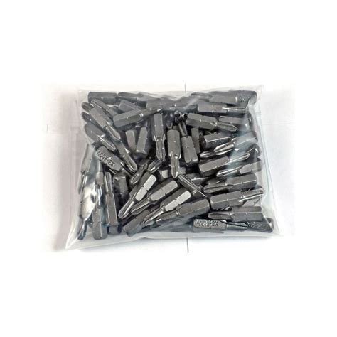 446 2X Apex 1 4 Phillips 2 Hex Insert Bits Pack Of 100 Apex Sockets