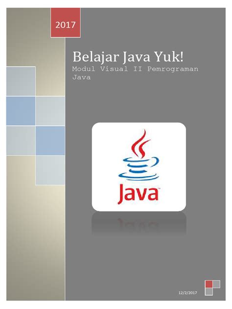 Modul Pemrograman Visual Ii Dengan Bahasa Java Pdf