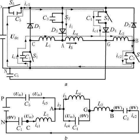 Transient Circuit Of Commutation From Mode 1 To Mode 2 A Transient Download Scientific