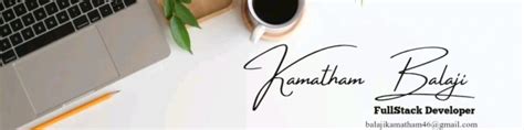 Kamatham Balaji Aspiring Full Stack Developer Skilled In Python Django Java Sql Html