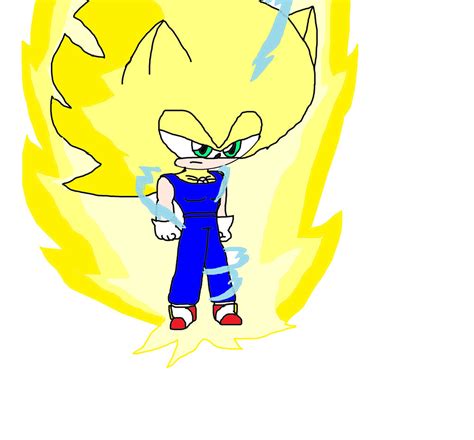 Ssj2 Sonic Transformation By Vegetaovr9000 On Deviantart