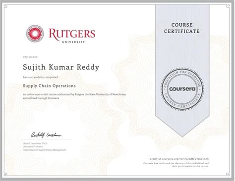 Coursera Supplychainmanagement Supplychainlogistics Sujith Kumar Reddy Polamreddy