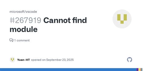 Cannot Find Module · Issue 267919 · Microsoftvscode · Github