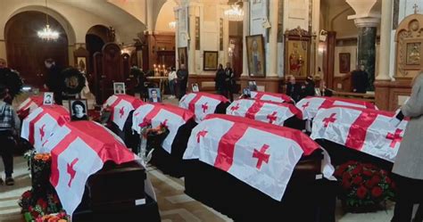 ოკუპირებული აფხაზეთიდან ომში დაღუპულთა 12 ნეშტი გადმოასვენეს Metronome Ge