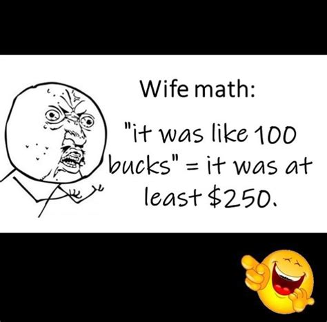 Funny Math Meme Wife Math