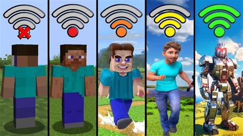 Minecraft With Different Wi Fi Ultra Compilation Minecraft Videos