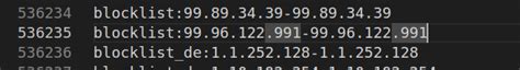 Some Lines In The Blocklist Have Wrong Format · Issue 19 · Naunterbtblocklists · Github