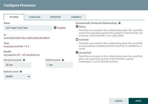 Tweet Ingestion With Nifi And Elasticsarch