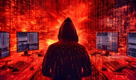 Premium Ai Image Anonymous Hacker Concept Of Dark Web Cybercrime
