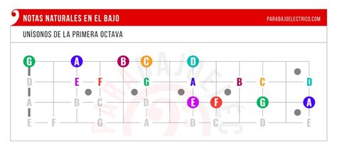 Acordes De Octava 【 Notas 1 】 4 Ejercicios Notas Naturales Para