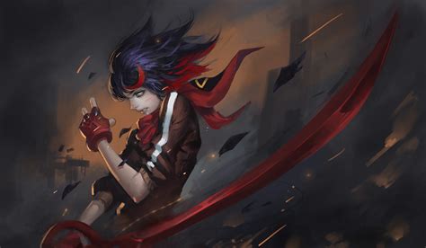 Ryūko Matoi Kill La Kill Hd Wallpaper