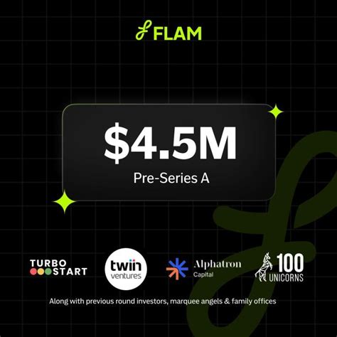 Shubham Shukla On Linkedin Were Thrilled To Share The Incredible News That Flam Has Secured 45