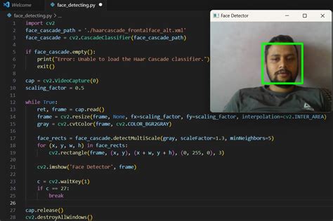 Prabhat Baskota On Linkedin Opencv Computervision Opencv Facedetection Videoprocessing