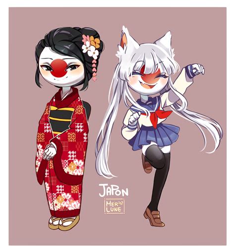 Countryhumans Japan Empire Reference Sheet By Ech0cha