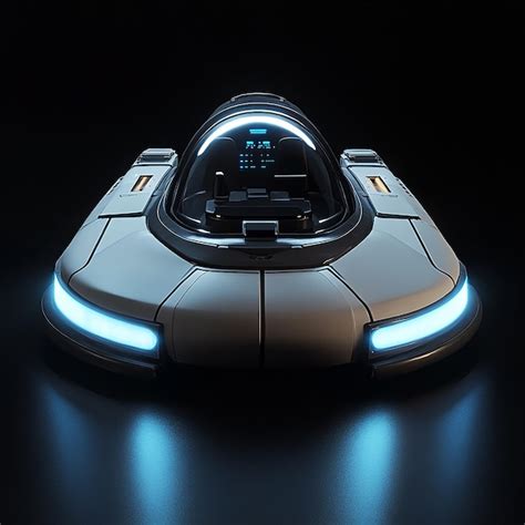 Advanced Hovercraft With Minimalistic Stealth Design Premium Ai Generated Image Advanced Hovercraft With Minimalistic Stealth Design Premium Ai Generated Image