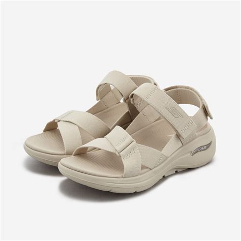 스케쳐스 여성 고 워크 아치핏 샌들 Sp0wscem072 위시버킷