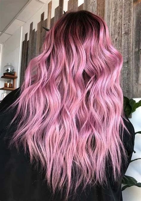 Light Pink Ombre Hair