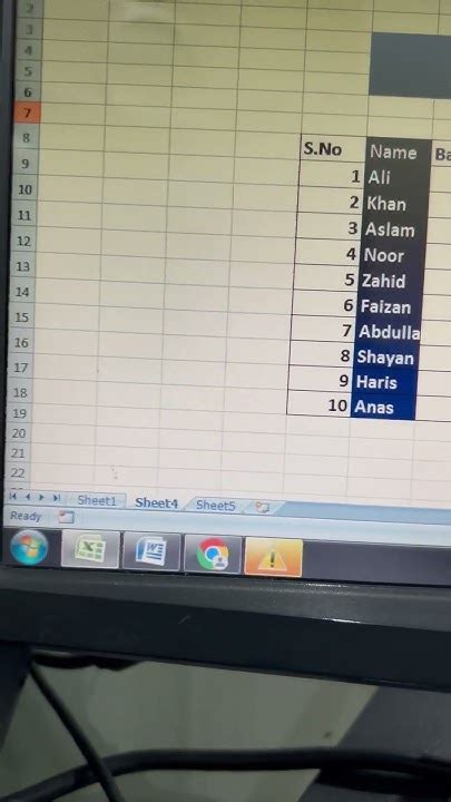 Ms Excel Delete Sheet Through Shortcut Key Youtube