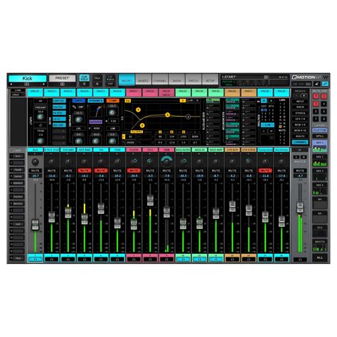 EMotion LV1 Extreme Server C 64 Preamp Stagebox FIT Controller Axis Scope SISTEMAG