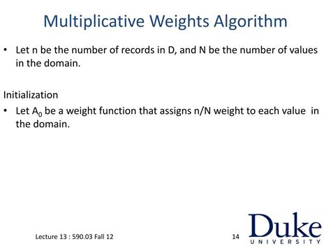 Ppt Multiplicative Weights Algorithms Powerpoint Presentation Free Download Id5341459