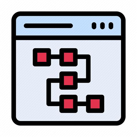 Webpage Hierarchy Browser Internet Flowchart Icon Download On Iconfinder
