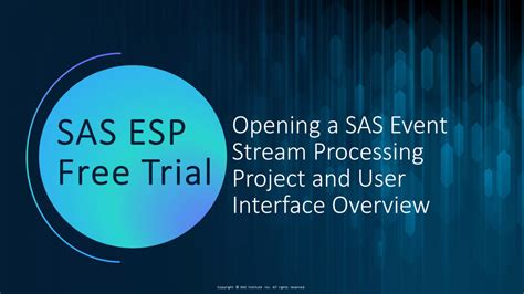 Sas Event Stream Processing Sas Video Portal