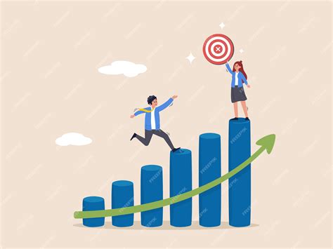 Croissance Ou étape Pour Atteindre Lobjectif Échelle De Développement De Carrière Jusquà L