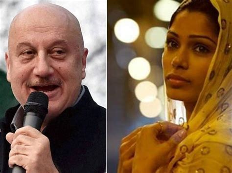 Anupam Kher Freida Pinto To Feature In A Film On Sex Trafficking Hindustan Times
