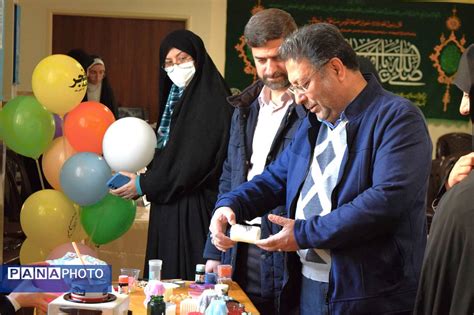 مدرسه امام حسین ع میزبان مسئولان اداره‌کل در جشنواره ماها