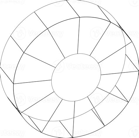 Abstract 3d Thin Line Wireframe For Futuristic Design Element 11028563 Png