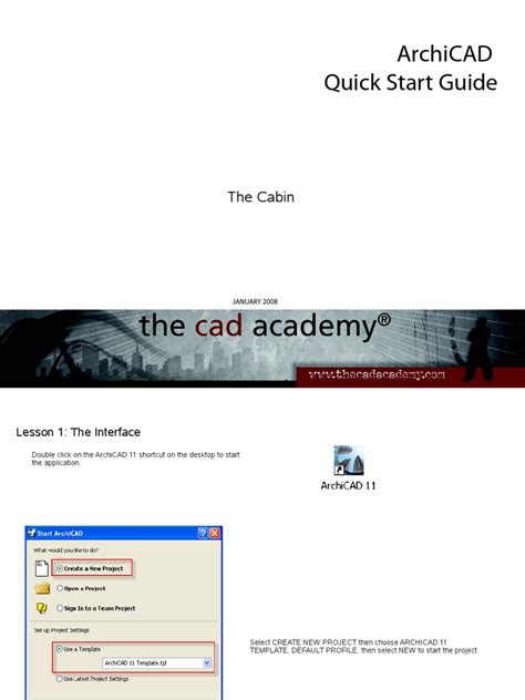 Archicad Quick Start Guide The Cabin Pdf Graphical User Interfaces Archicad Quick Start Guide The Cabin Pdf Graphical User Interfaces