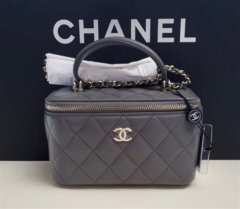샤넬 가방 미니백 베니티백 코스메틱백 정사각 구매 And 착샷 탑핸들 X 네이버 블로그