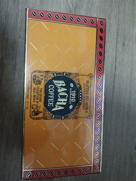 Bacha Coffee Box Hobbies And Toys Memorabilia And Collectibles Fan