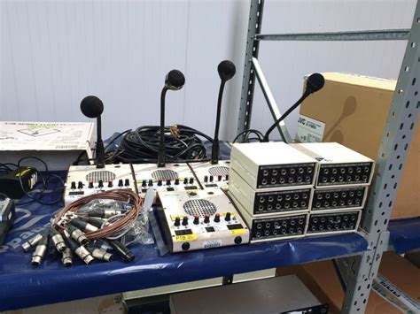 Prop Hire Studio Talkback Microphone Eighties 1984 Non Practical