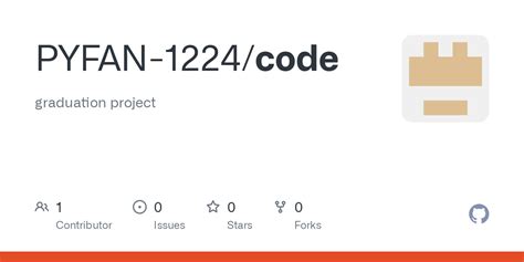 Github Pyfan 1224code Graduation Project