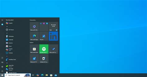 Windows S Start Menu Tests New Layouts For Microsoft Manager Home News Newsta