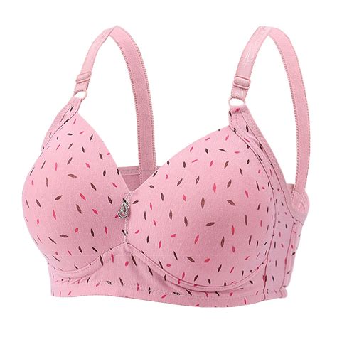 Fsqjgq Sports Bras For Women Plus Size Middle Old Age Comfortable No