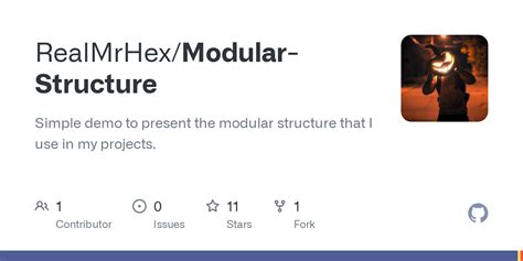 Github Realmrhexmodular Structure Simple Demo To Present The